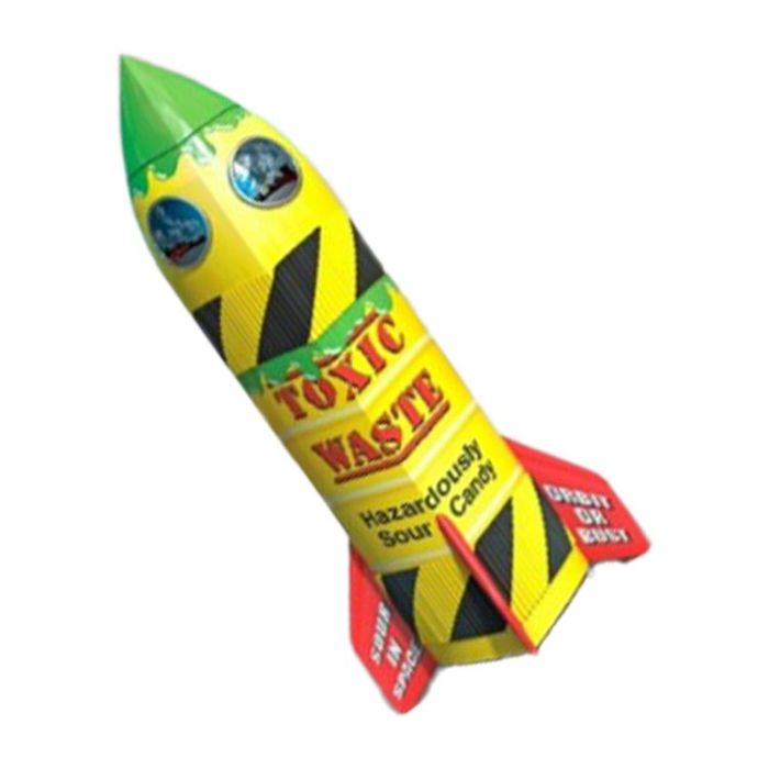 Toxic Waste Sour Candy Rocket - 126g | Appleton Sweets