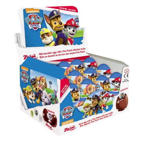 Wholesale Chocolate Paw Patrol Surprise Eggs - 24 Count | Appleton Sweets