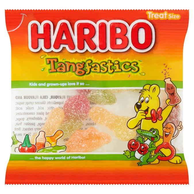 Wholesale Haribo Tangfastics Mini Pre-Packed Bags - 100 Count ...