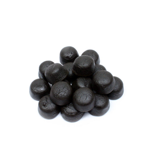 Wholesale K&H Liquorice Buttons - 1kg | Appleton Sweets
