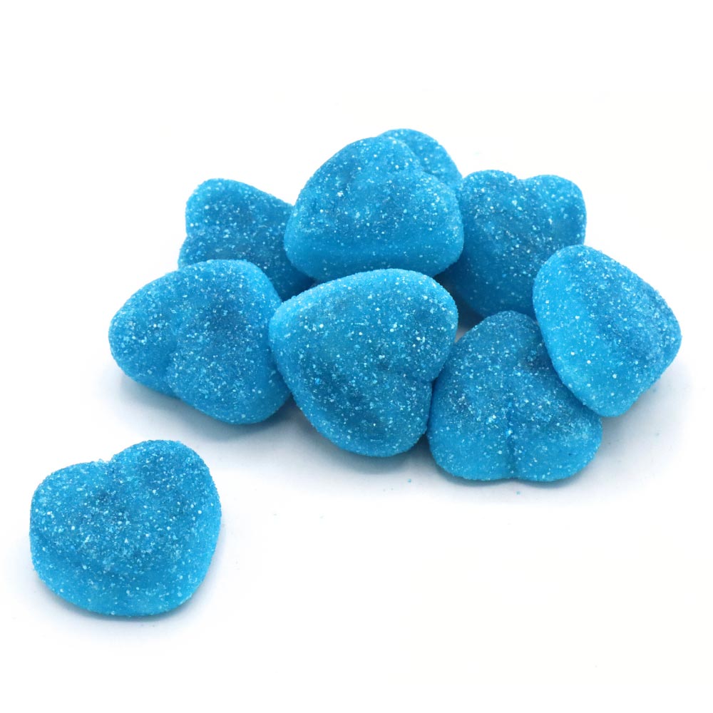 Wholesale Damel Fizzy Raspberry Filled Hearts - 1kg | Appleton Sweets