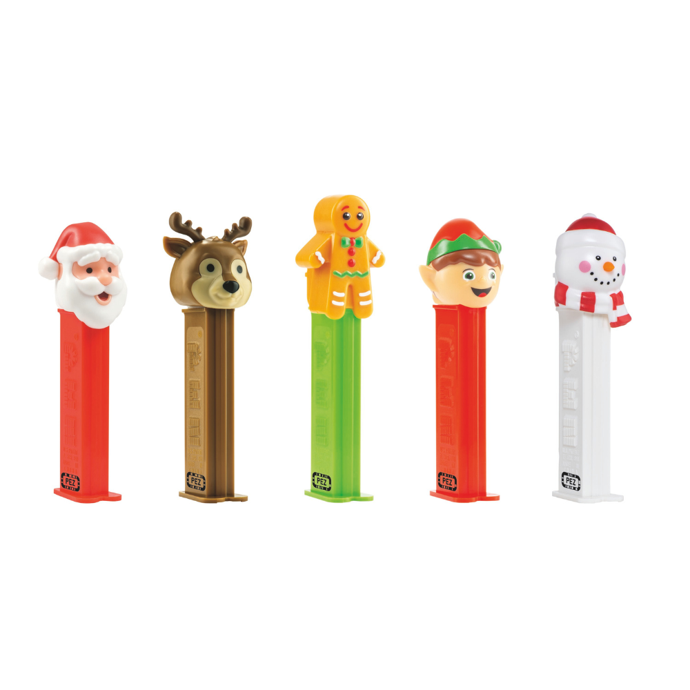 Wholesale Pez Christmas 1+2 Dispensers - 12 Count | Appleton Sweets