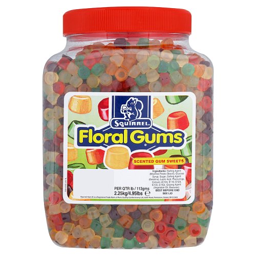 Wholesale Squirrel Floral Gums - 2.25kg | Appleton Sweets