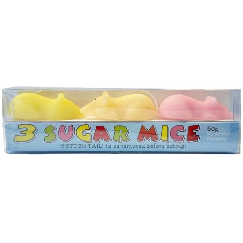 Wholesale Boynes Sugar Mice Assorted - 20 x 3pk | Appleton Sweets