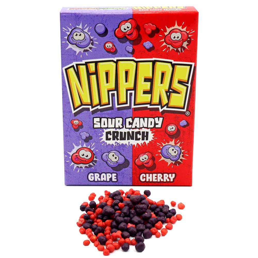 Wholesale Zed Candy Nippers Grape & Cherry Box 50g - 16 Count ...